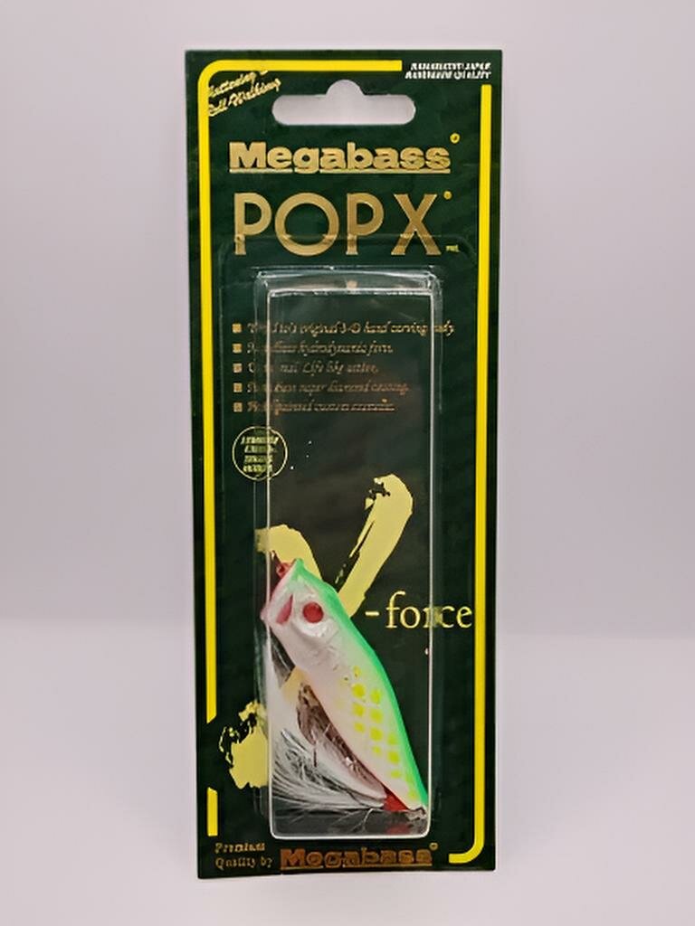 Воблер Megabass Pop-X 64мм, 7г, поппер для рыбалки на хищника