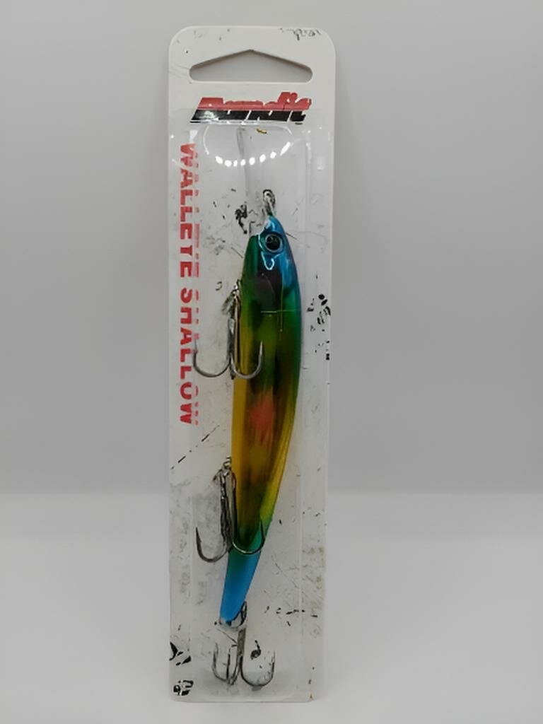 Воблер BANDIT WALLEYE SHALLOW 120 мм 19 г минноу плавающий, глубина 3 м, для щуки, окуня