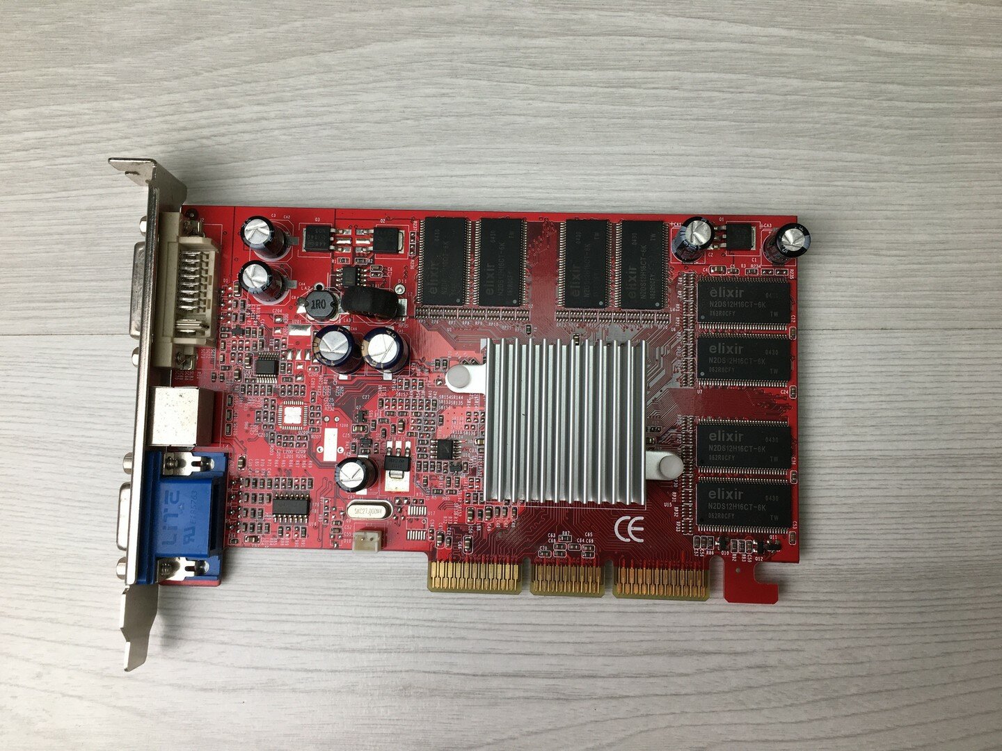 Видеокарта GeForce FX5500 128Mb, Palit FX5500 AGP8X 128MB пассив, AGP