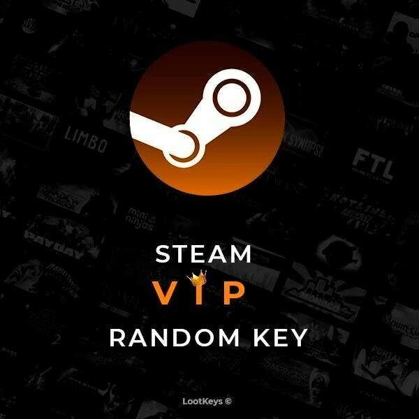 VIP Ключ Steam (Шанс Топ Игр) Случайная игра Steam + Подарок