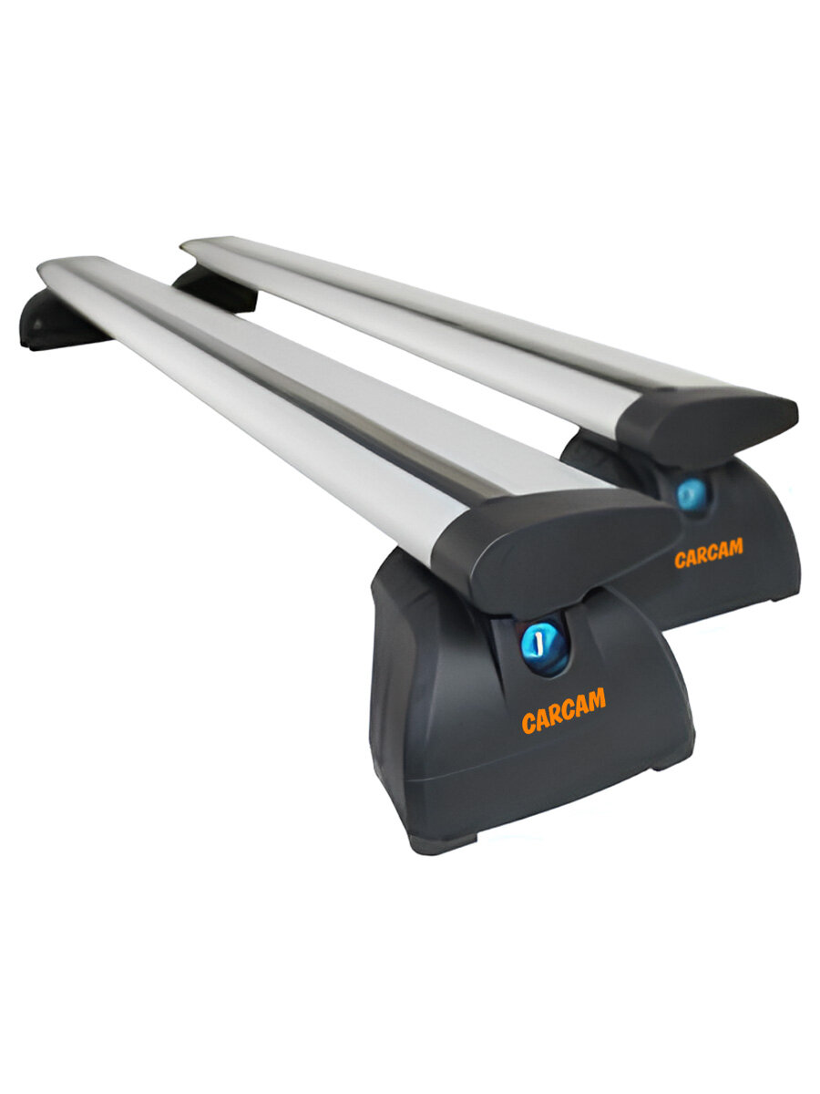 Багажник на интегрированные рейлинги CARCAM Roof Rack 1250 mm (CC8707) Silver