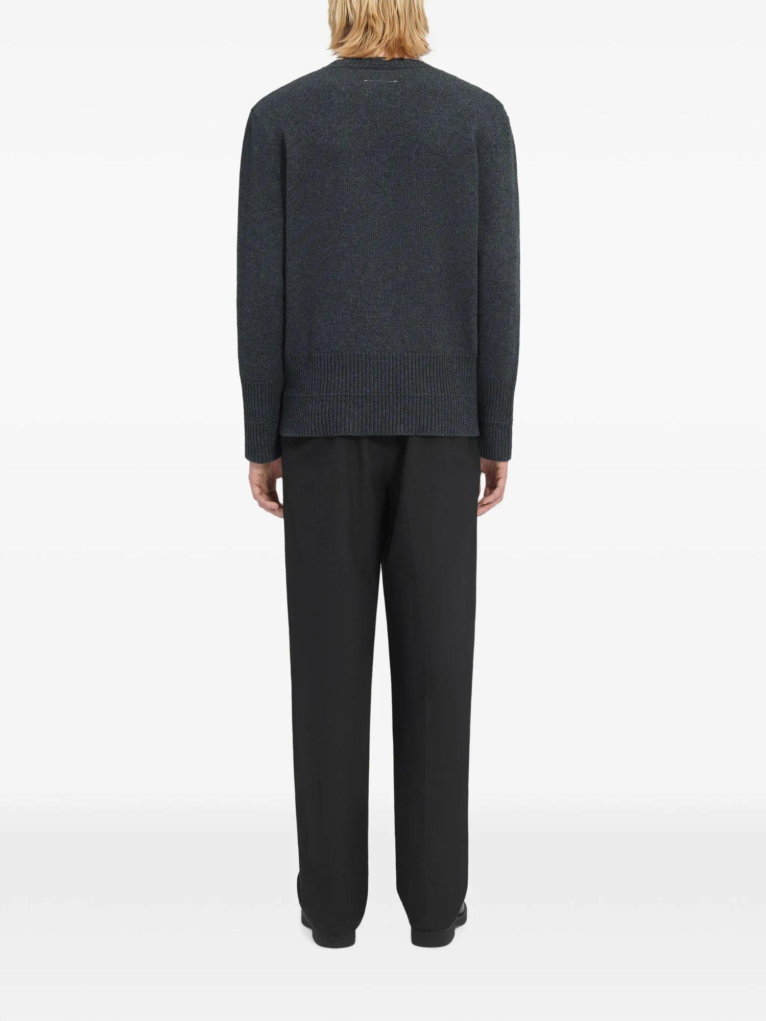 Свитер MM6 Wool crew-neck sweater, размер 48 — фото 1