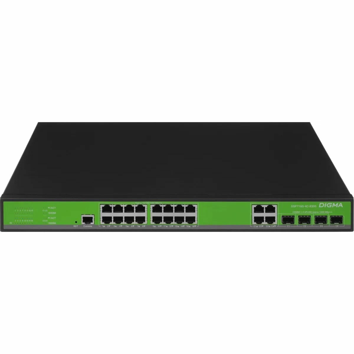Коммутатор Digma DSP716G-4C-R300