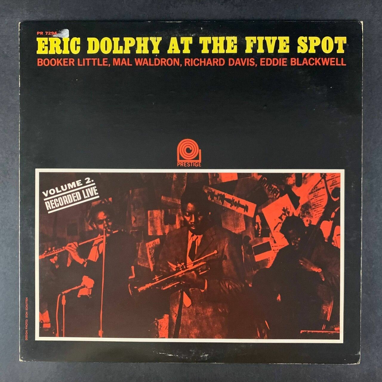 Eric Dolphy - At The Five Spot Volume 2 (б/у виниловая пластинка, LP)