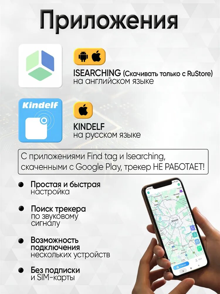 Gps трекер для Андроид и IPhone — фото 1