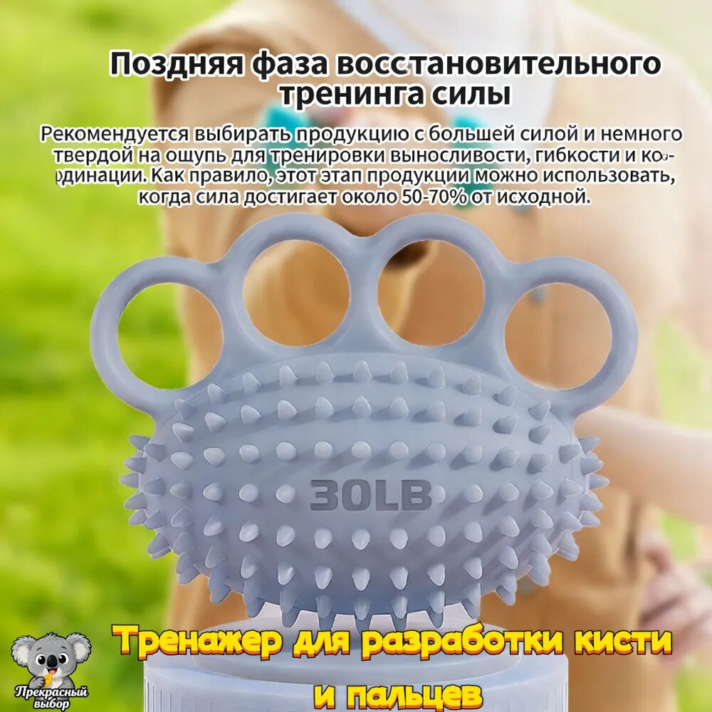 Тренажер для разработки кисти и пальцев, эспандер