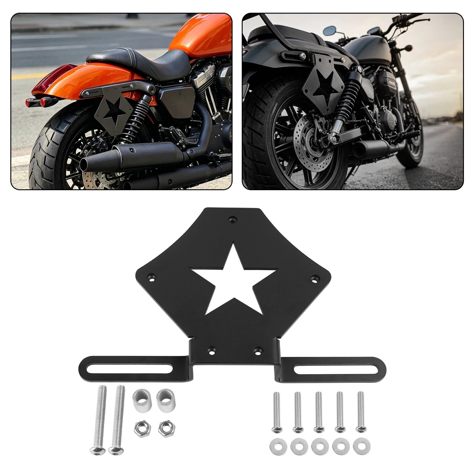 Регулируемый металлический кронштейн для мотоциклетных кофров Honda Rebel CMX 300 500 2017-2022