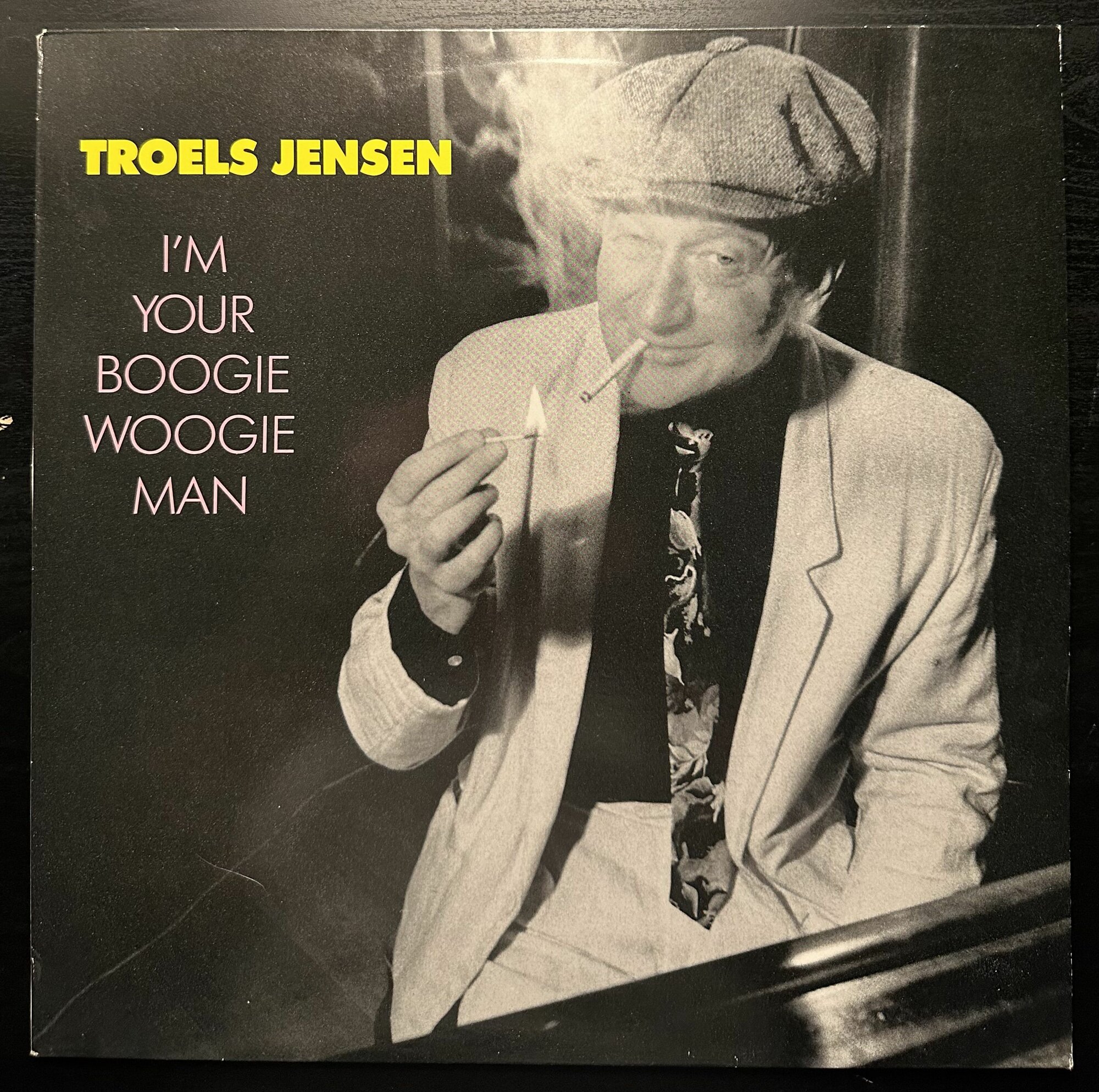 Виниловая пластинка Troels Jensen I'm Your Boogie Woogie Man (Дания 1990г.)