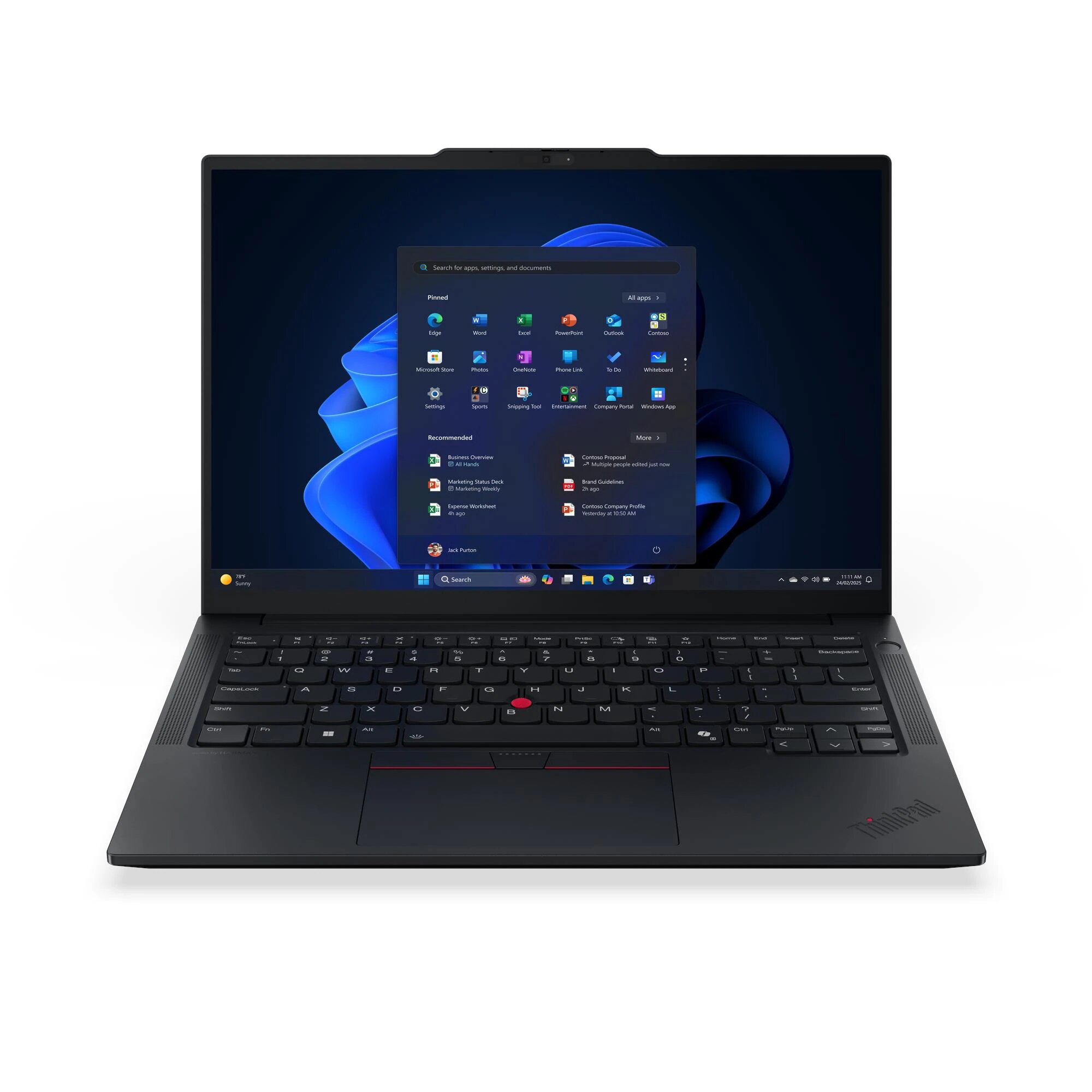 Ноутбук Lenovo ThinkPad E14 Gen 7 14", Intel Core 5 210H, 16GB , 256GB SSD, Intel Graphics, Win11 Pro, black