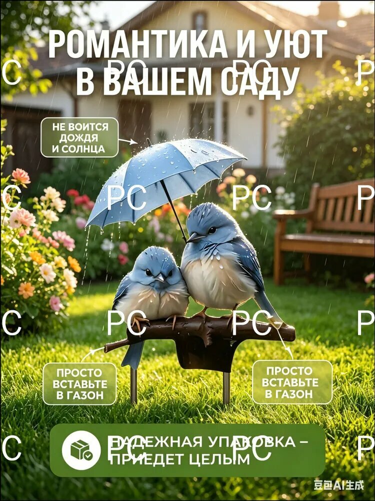 Фигурка садовая
