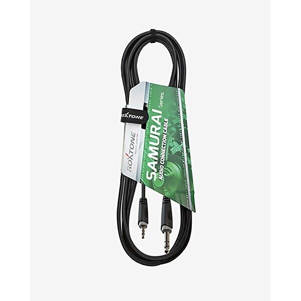 Кабель 1xMini Jack - 1xJack Roxtone RACC280/0.9 0.9m