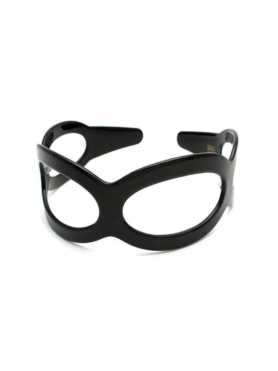 Ободок Magie Accessoires для волос, чёрный, пластик, Франция