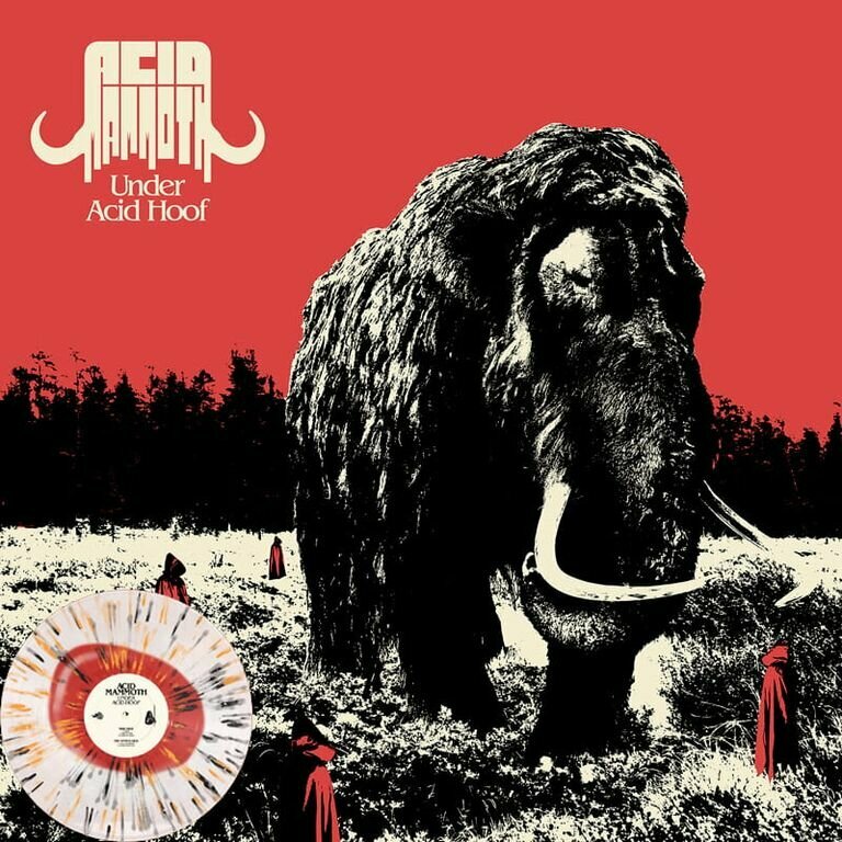 Виниловая пластинка Acid Mammoth - Under Acid Hoof LP Yellow Orange Red Splatter Ltd.100