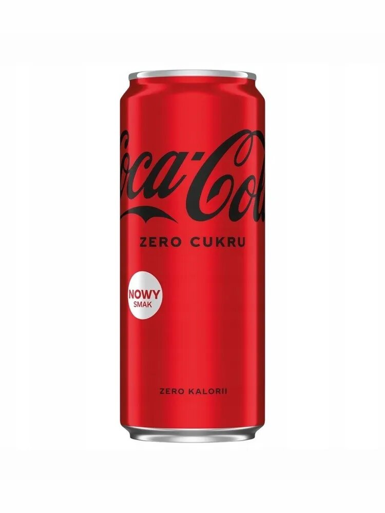 Газированный напиток Coca-Cola Zero, 0,33 л