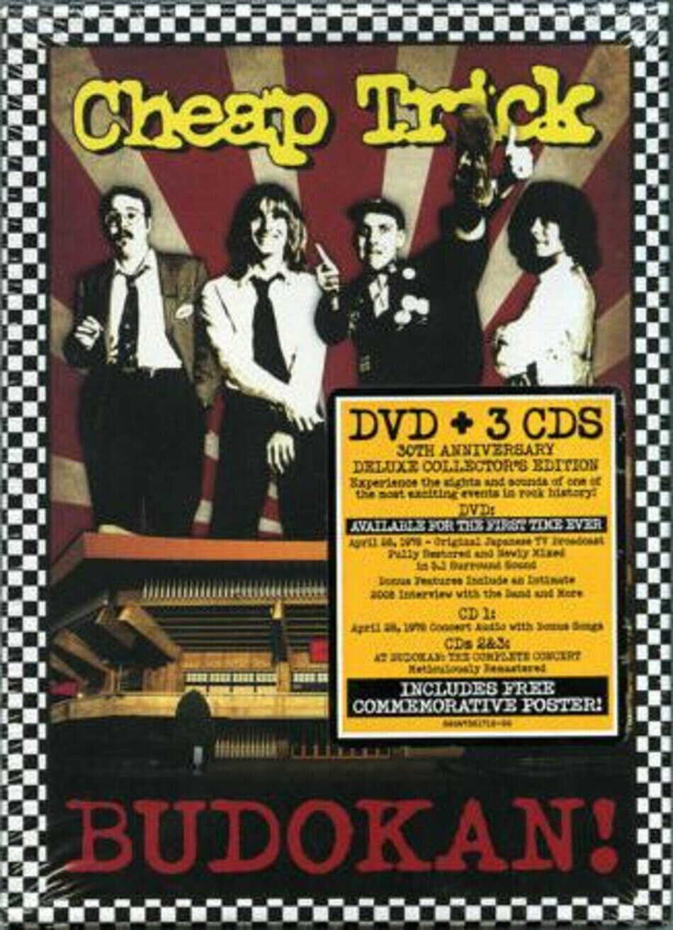 Deluxe Edition Cheap Trick — Budokan! (30th Anniversary Deluxe Collector's Edition)(3CD+DVD)