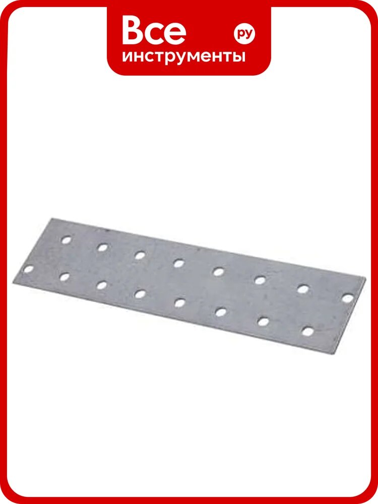 Пластина соединительная Доброга 200x100 цинк 25 шт. ЦБ-00031168