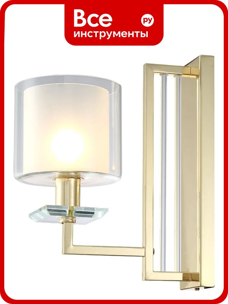 Бра Crystal lux Nicolas AP1 Gold/White