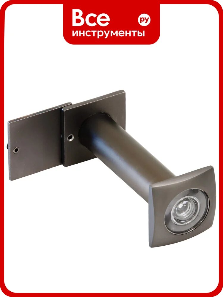 Глазок Doorlock DL VA16S/70-130mm/180 MBSN матовый никель, квадратный 74217