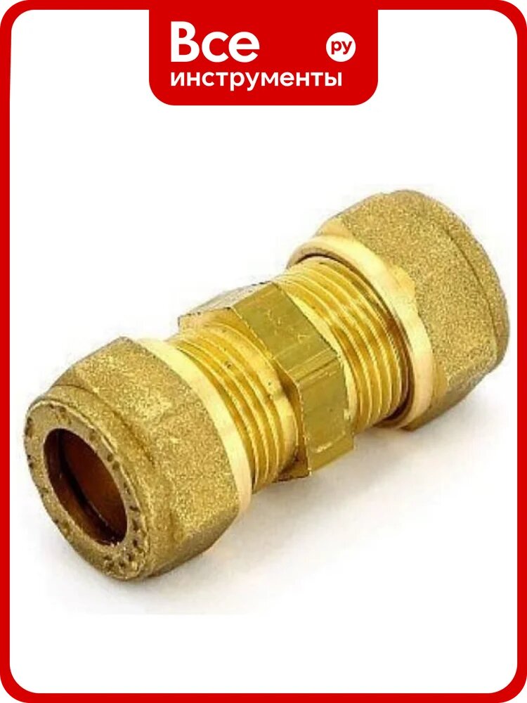 Прямое соединение Tiemme 8x8 обжим 1100063/1101G080800