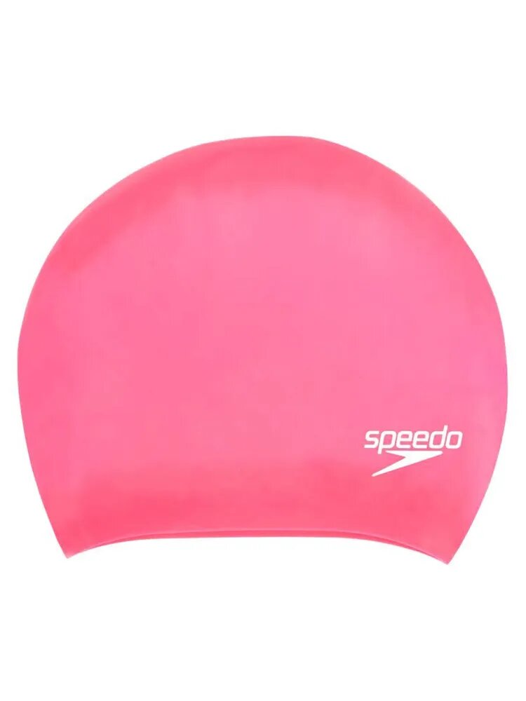 Шапочка для плавания женская SPEEDO LONG HAIR для длинных волос, силиконовая, для бассейна