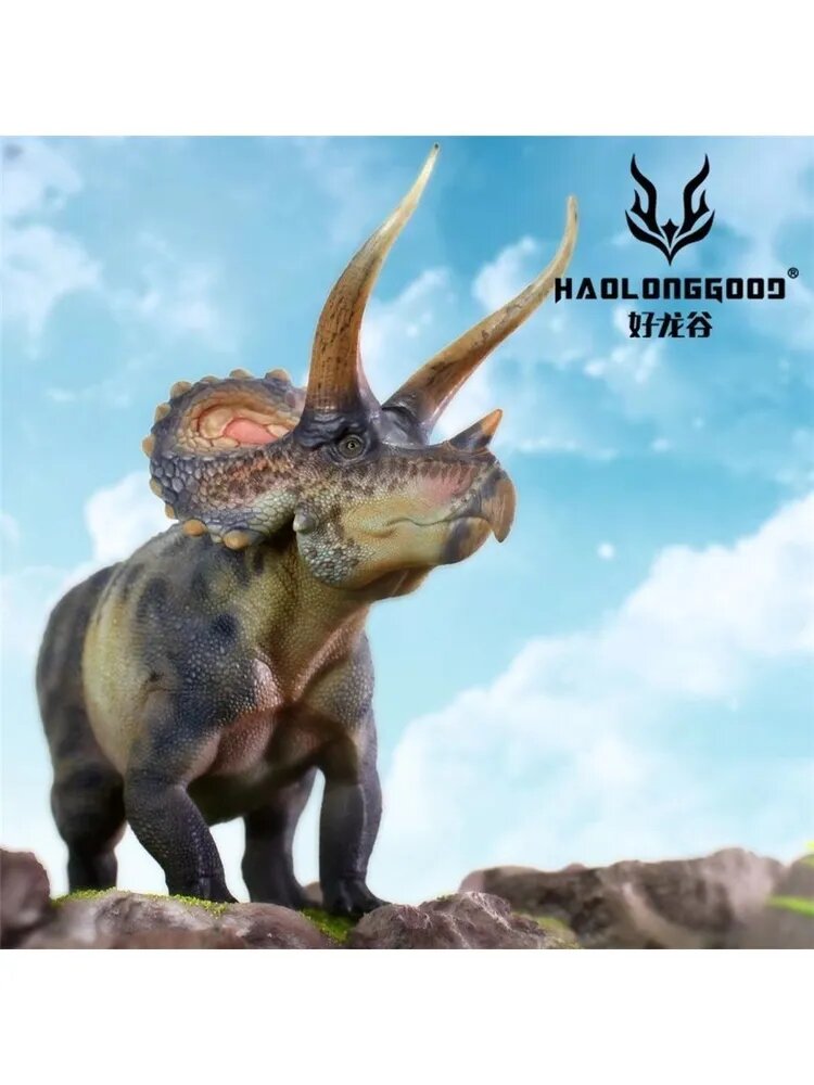 ФигyрKи, динозавр, Трицератопс, Коллекционная модель/игрушка, HaoLongGood,1/35