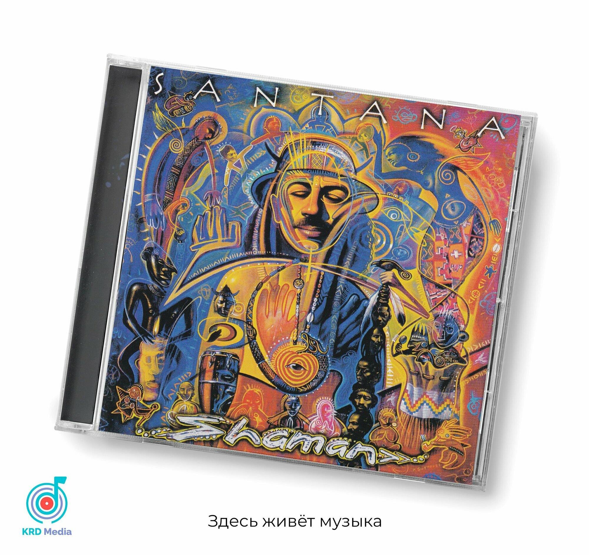 Santana - Shaman, 2002, 12-page, CD-Аудио