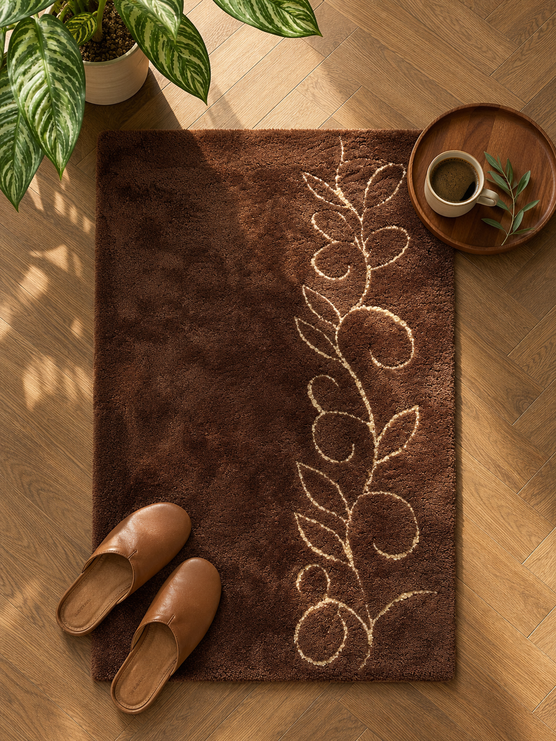 Коврик универсальный Natali's Carpets для ванной и туалета круглый 80х120 см Турция
