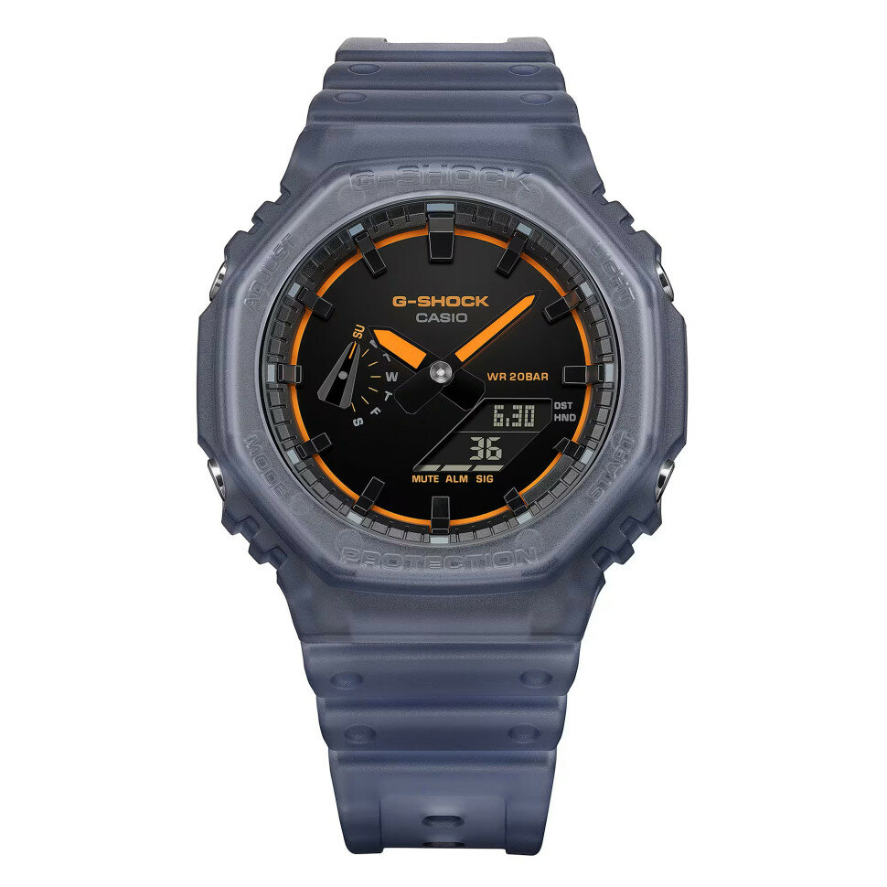 Наручные часы CASIO G-Shock, синий, черный — фото 1