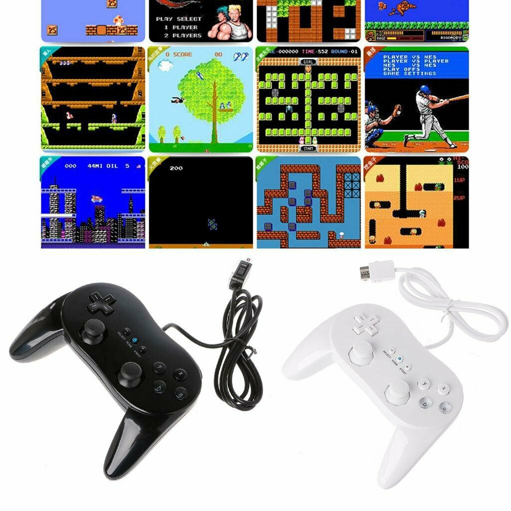 Проводной геймпад Pro Controller, Белый — фото 1
