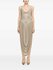 Платье Nissa Exaggerated hip maxi dress, размер 38, Silver