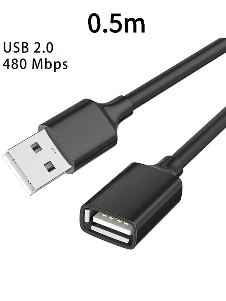 Удлинительный кабель USB 3.0 2.0 с разъемами и , подходит для жестких дисков компьютеров и ноутбуков.