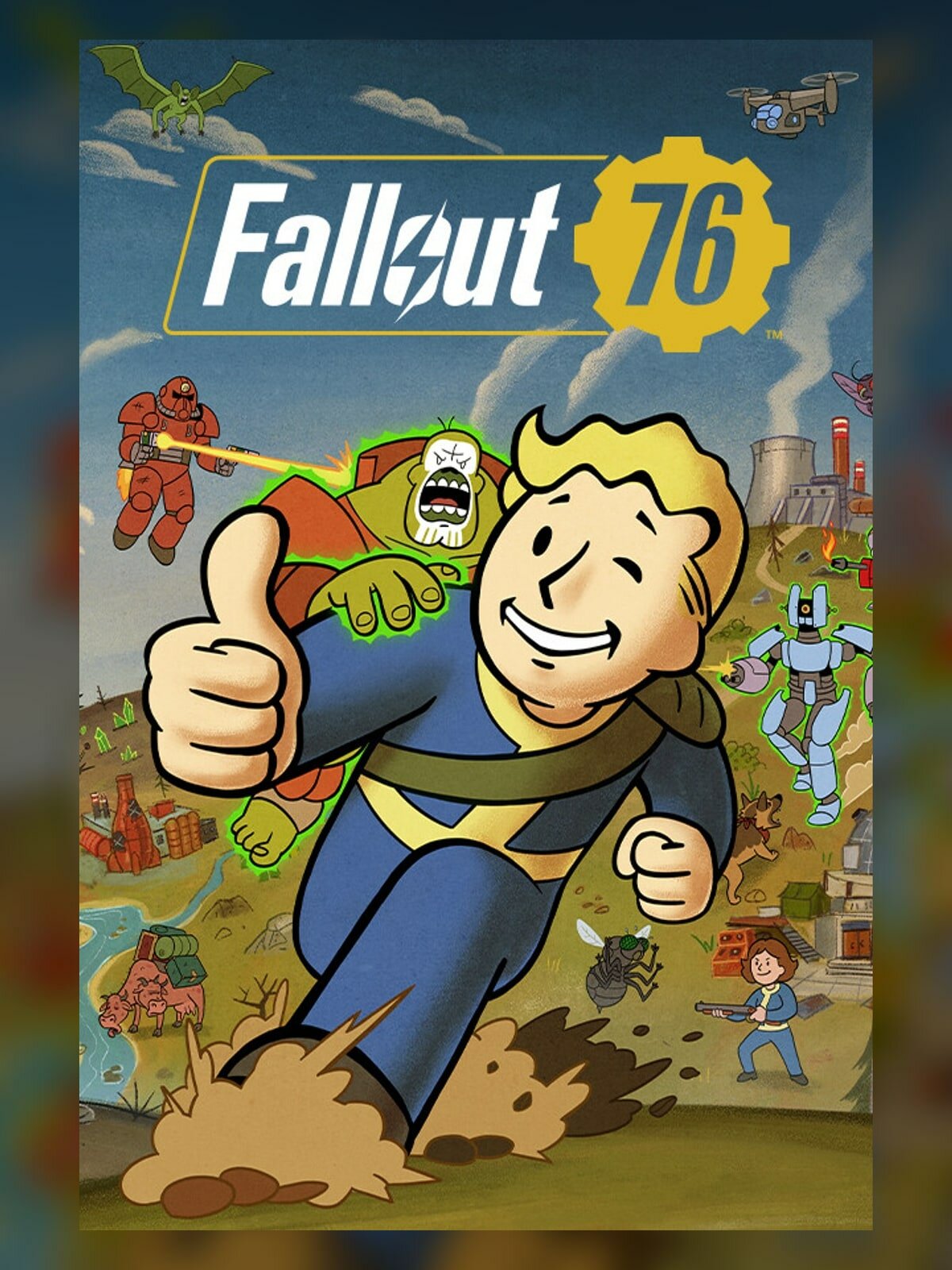 Игра Fallout 76 + Atlantic City для PC, Steam, электронный ключ