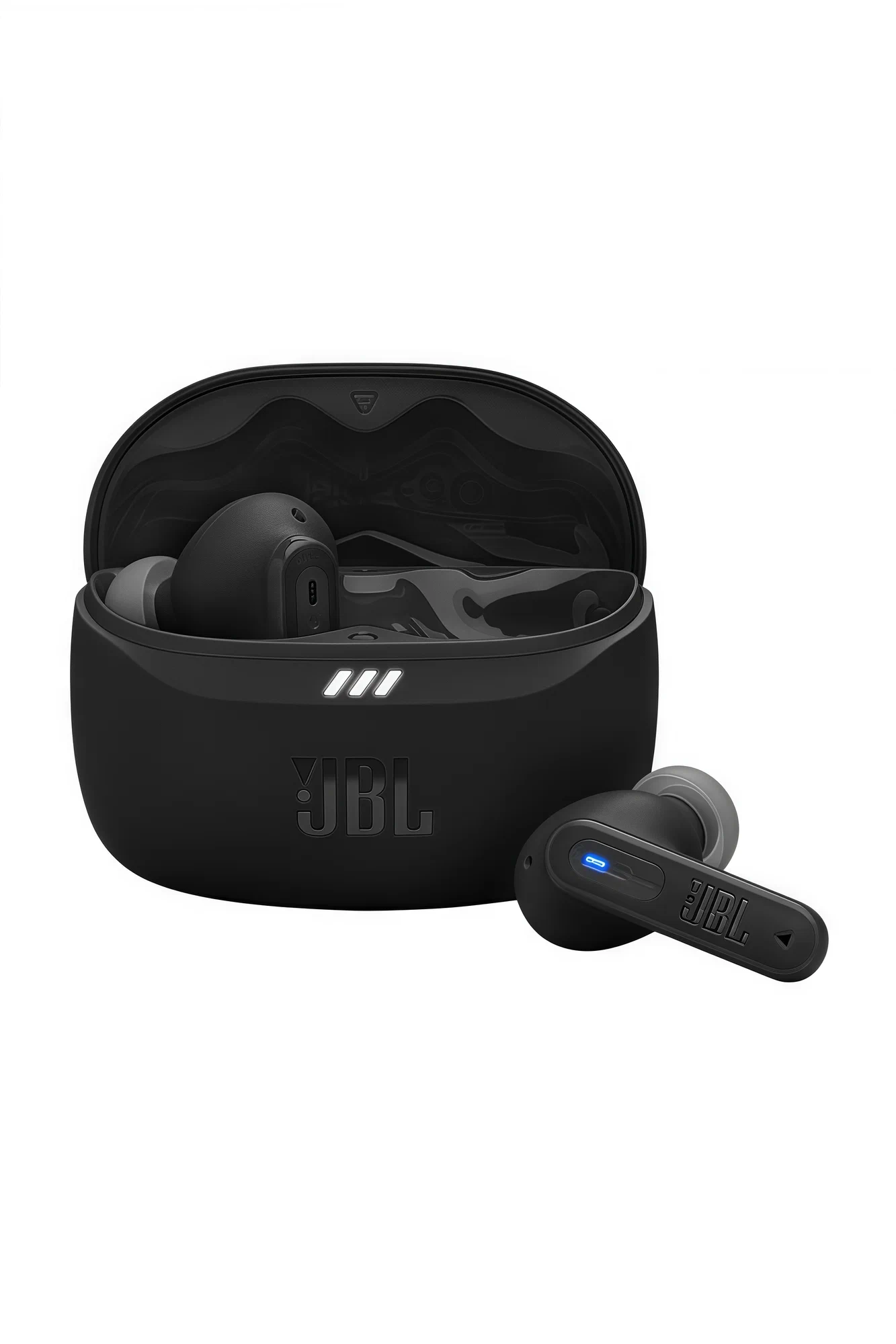 Беспроводные наушники JBL Tune Beam 2, TWS наушники с шумоподавлением, (Black) черный