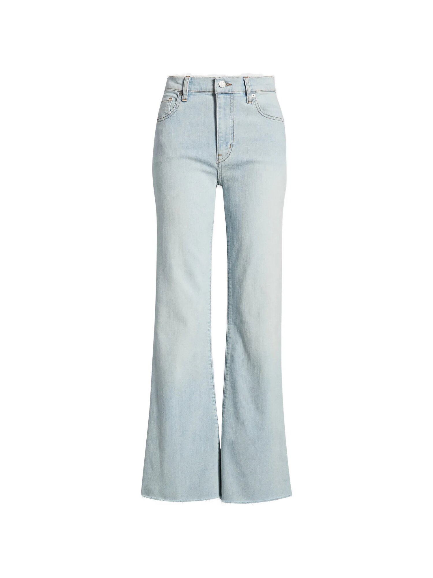 Джинсы Icon raw-edge flared jeans 