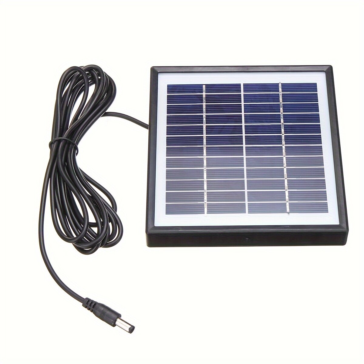 Портативная солнечная панель 12V 10W из поликремния для сада и уличных камер видеонаблюдения