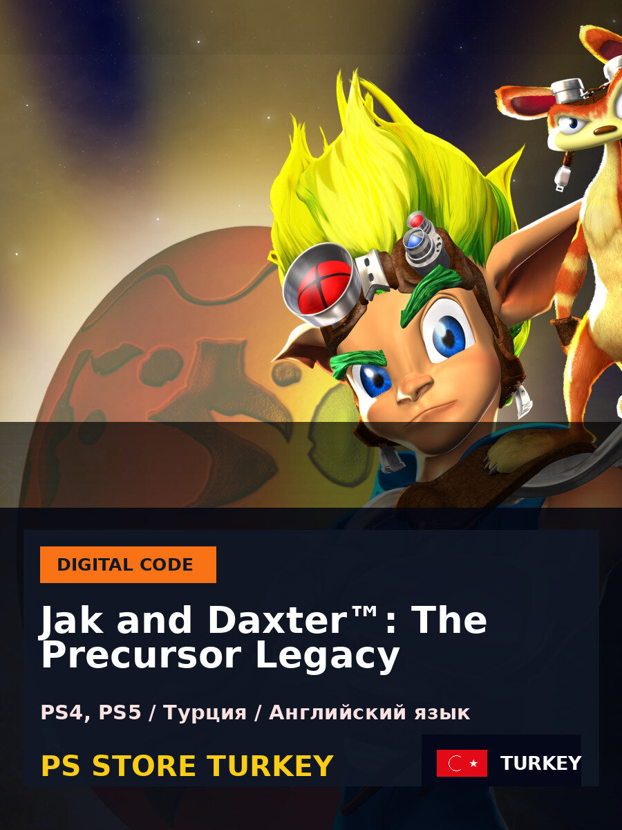 Jak and Daxter™: The Precursor Legacy PS4, PS5 — PlayStation Store Турция, цифровая версия