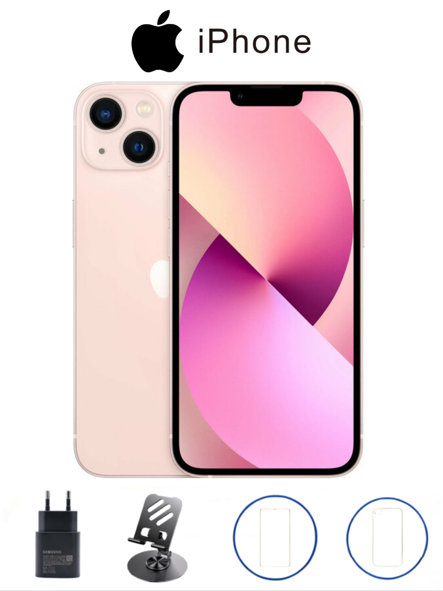IPhone 13 128 ГБ Apple, 6.1" OLED, A15 Bionic, 5G, официальная гарантия 12 мес