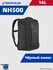 DECATHLON Рюкзак NH500 16L, черный, городской, для туризма, политекс