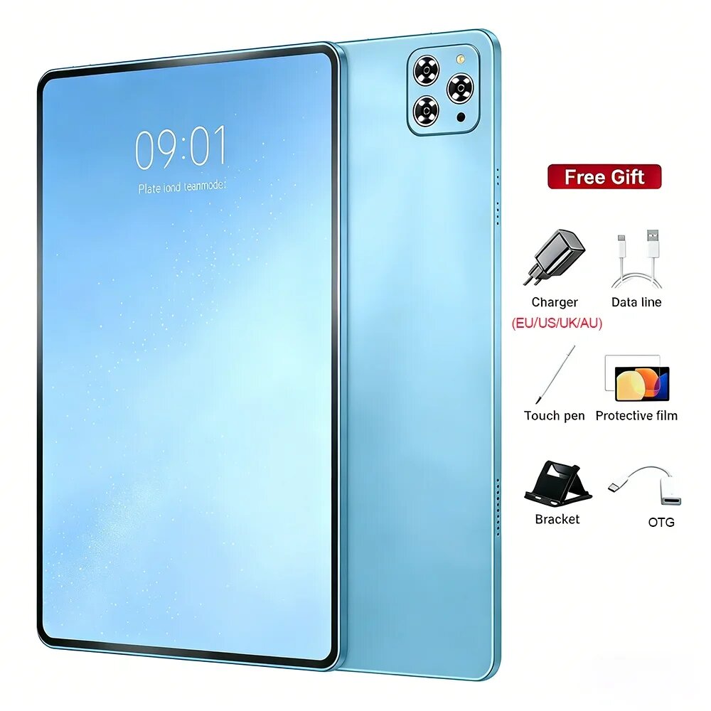 IPad Air Pro 12 дюймов с клавиатурой 22GB 2TB, Синий, Blue