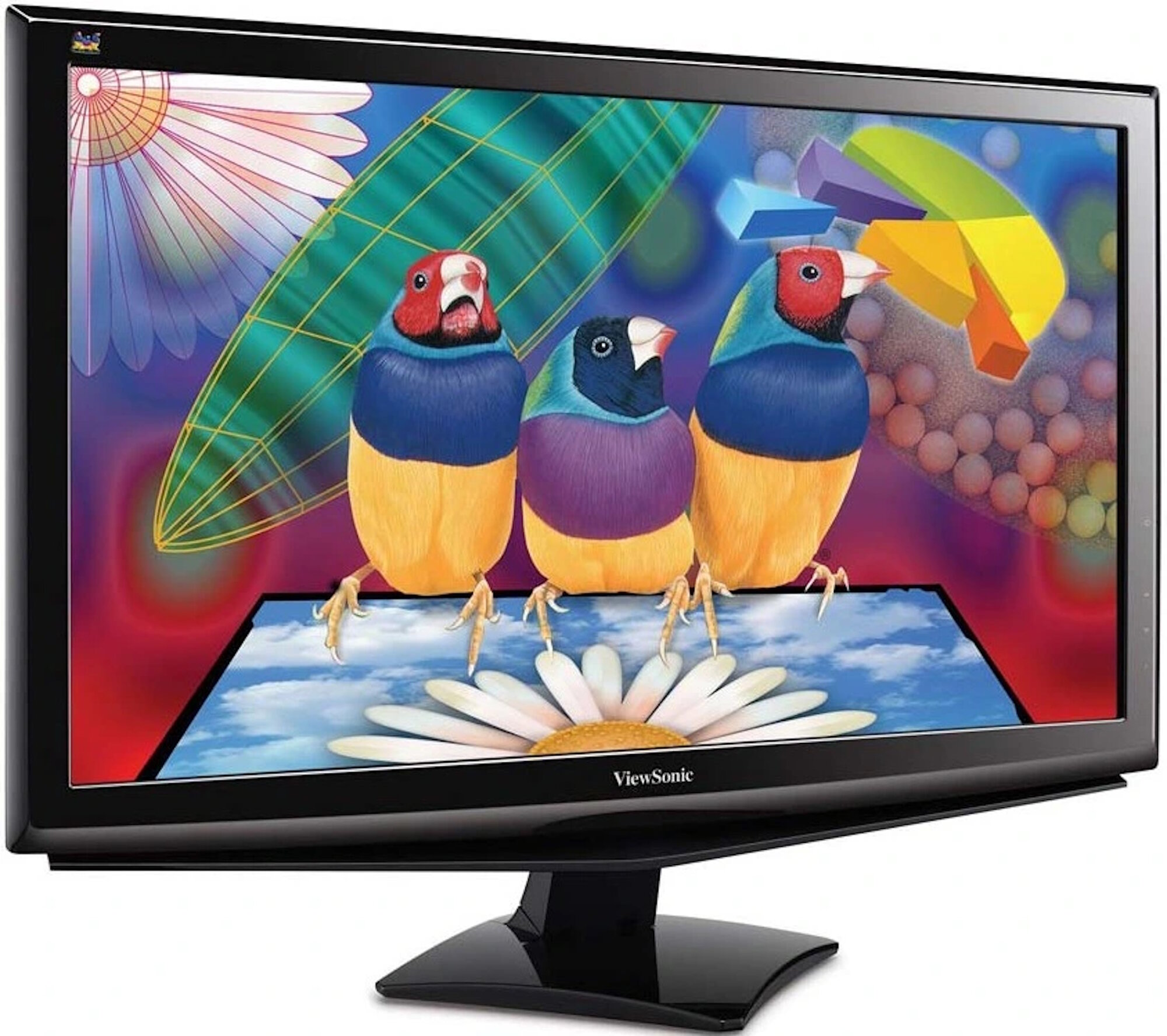 Монитор ViewSonic 21.5" VA2248-LED [LED, 1920x1080, 10M:1, 5мс, 170гор/160вер, D-Sub, DVI]