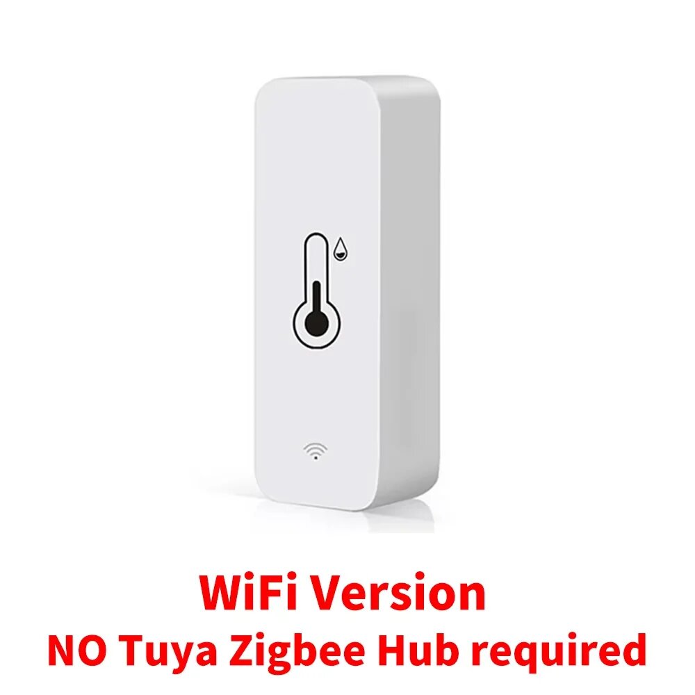 Датчик температуры и влажности Tuya WiFi TH11 для улицы NO Waterproof