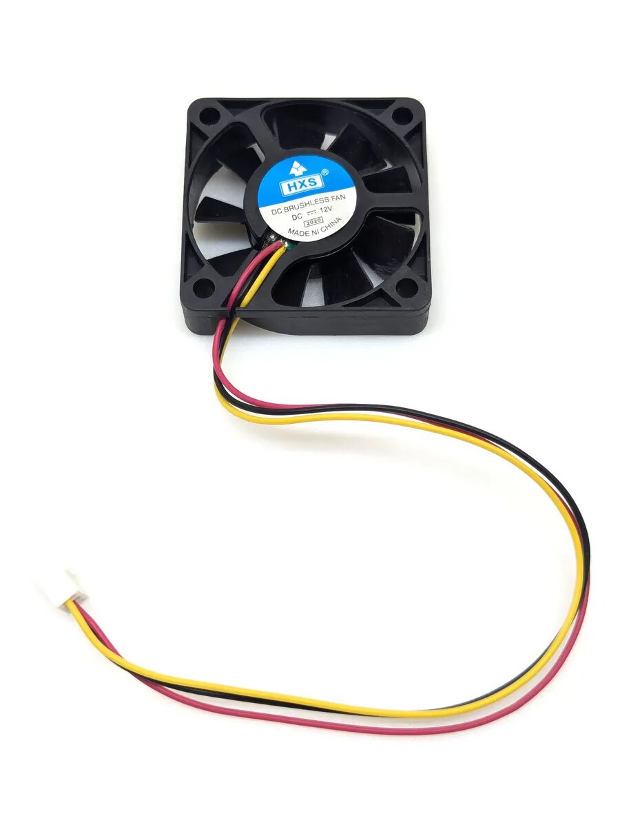 Вентилятор 50x50х10 mm, 12V, 3 pin, 2 штуки