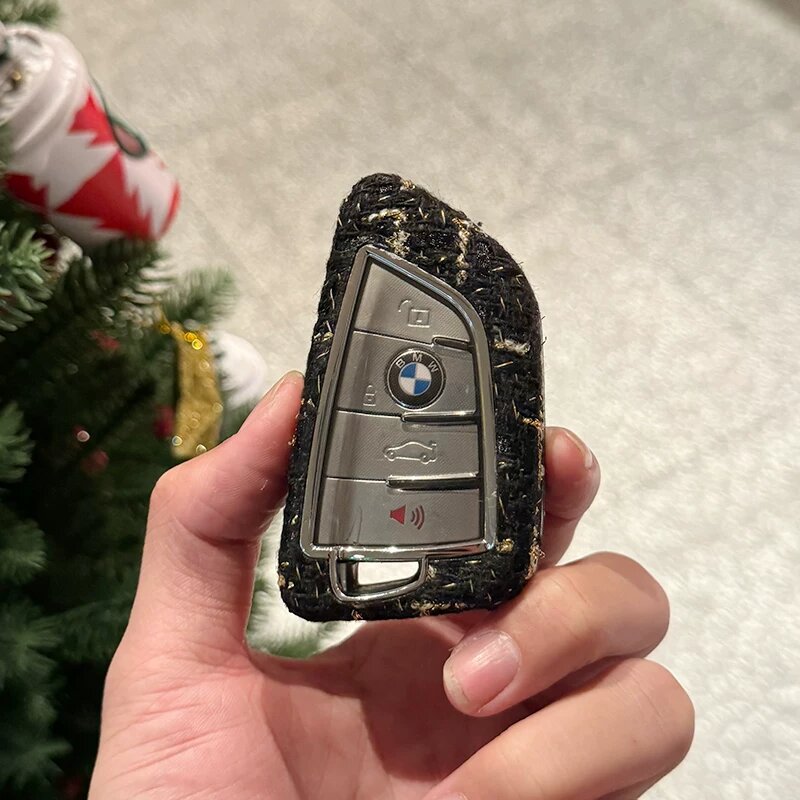 Ключевой чехол BMW Blade для моделей 3, 5, X3, X5 серий в высококачественном черном с одинарной оболочкой
