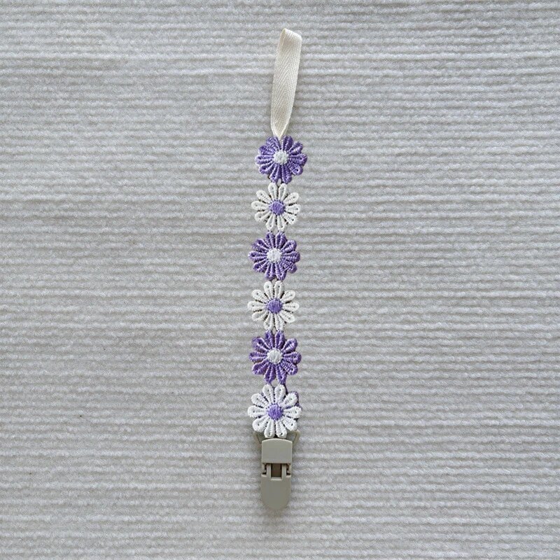 Зажимы для соски Little Daisy Фиолетовый, purple