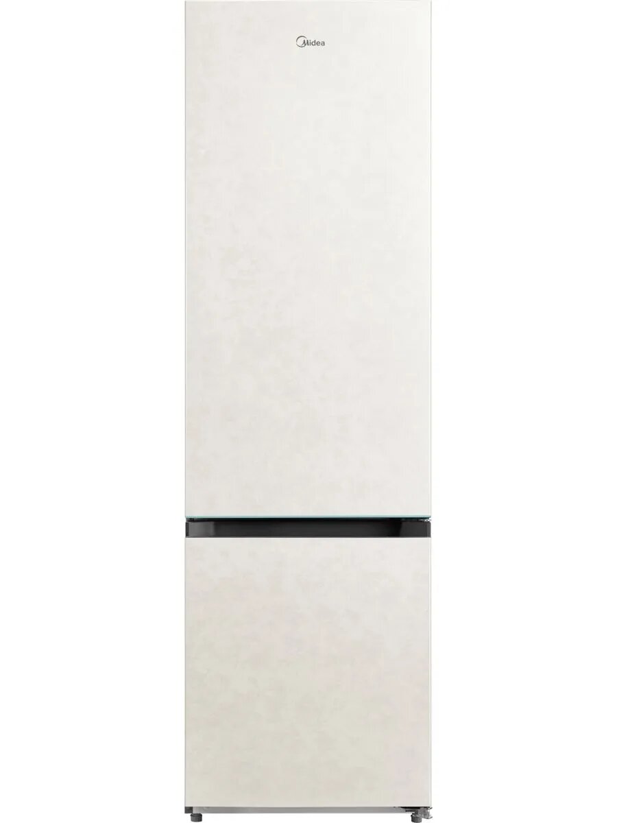 Холодильник Midea MDRB509FGF33ID, бежевый, 379л, 5полок, 2двери, LED-подсветка
