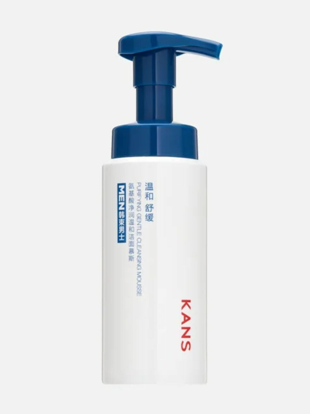 Успокаивающая пенка-мусс для умывания KANS men care purifying gentle