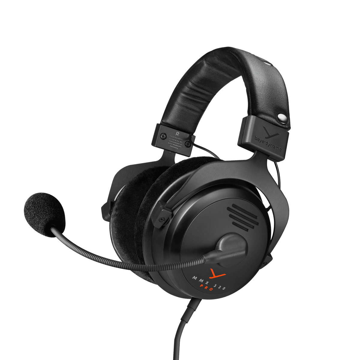 Игровые наушники Beyerdynamic MMX 330 PRO, 48 Ом, проводные, черный