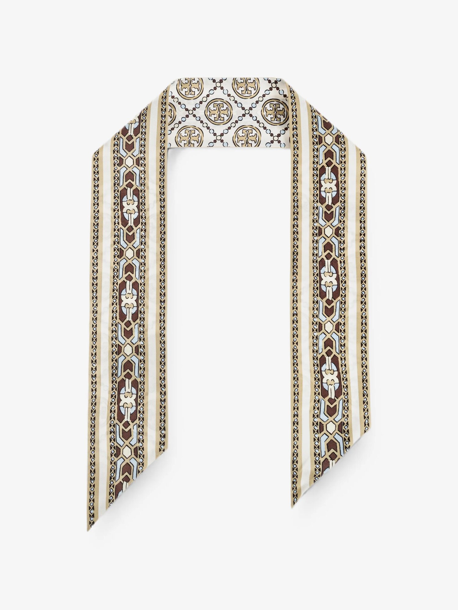 Шарф Logo-print silk scarf для девочек