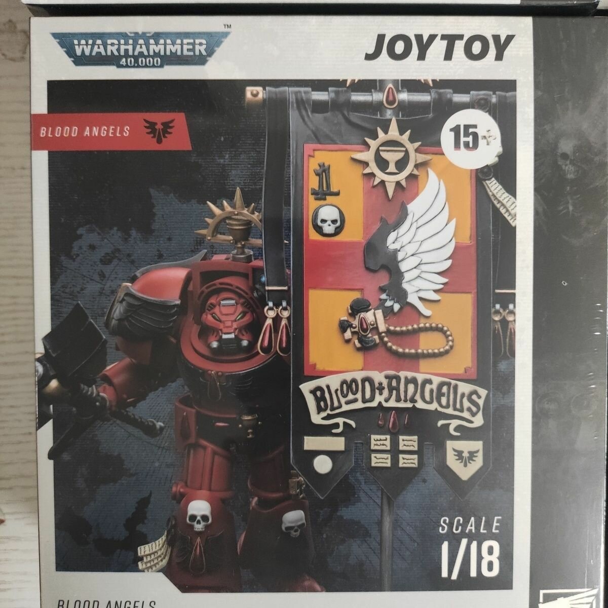 Dark Source Warhammer 40K Blood Angel Assault Terminator Набор из шести человек 1:18 Подвижный манекен солдата Игра Креативный подарок