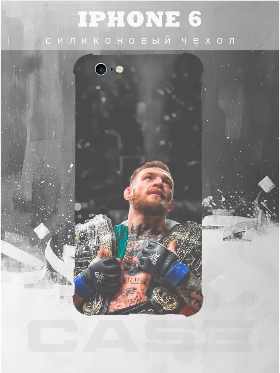 Чехол на IPHONE 6 с принтом Конор Макгрегор